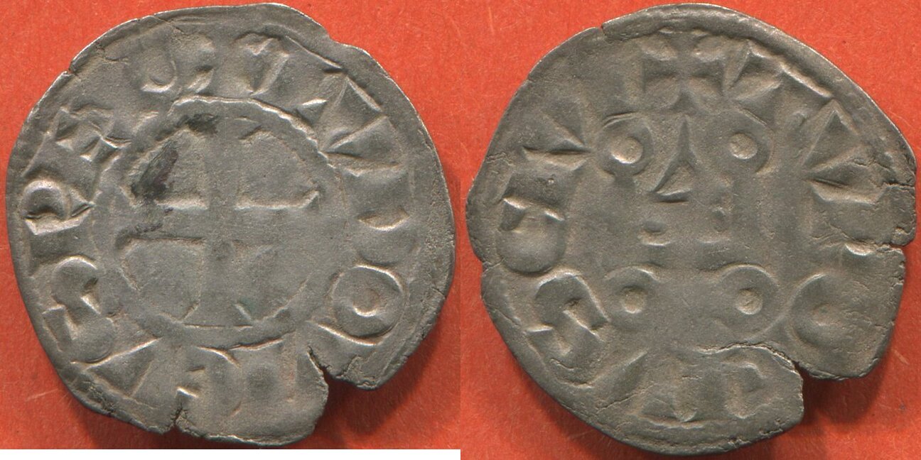 Französische Königliche Münzen LOUIS VIII ET LOUIS IX DENIERS TOURNOIS ...