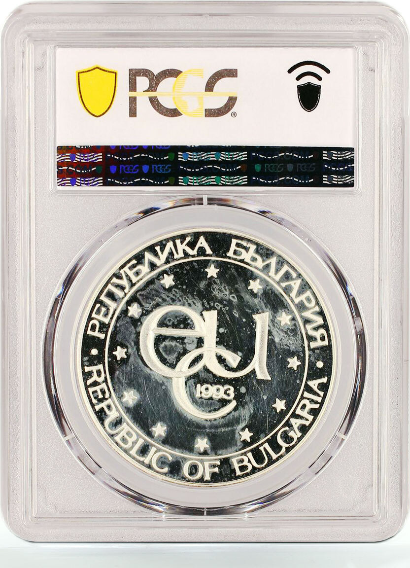 Bulgaria 500 leva European Community St.Theodor Stratilat PR63 PCGS ...