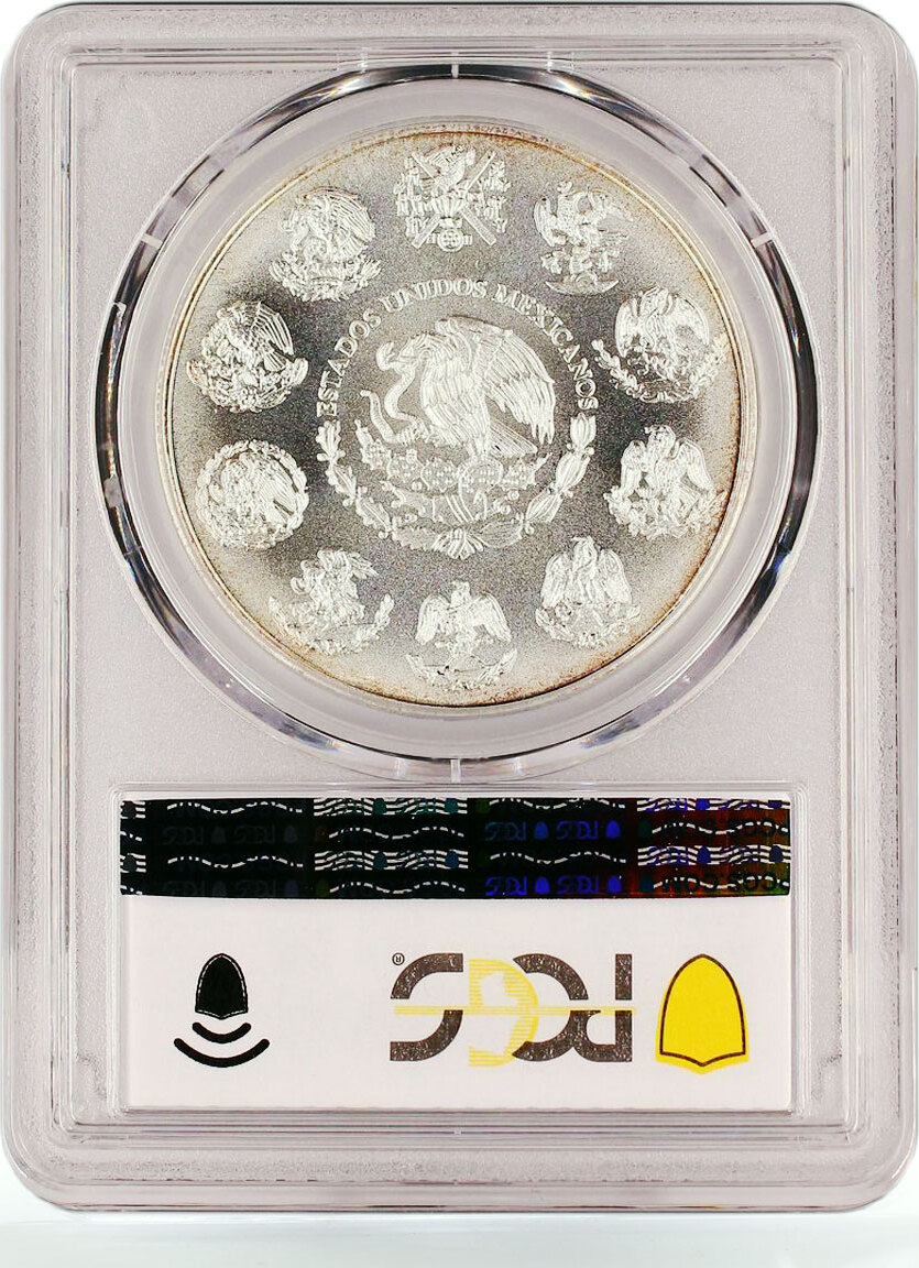 Mexico 1 onza Libertad Angel of Independence MS67 PCGS silver coin 2000 ...