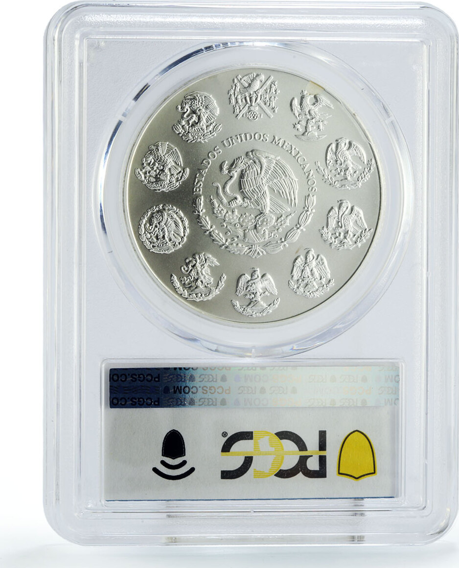Mexico 1 onza Libertad Angel of Independence MS68 PCGS silver coin 2006 ...