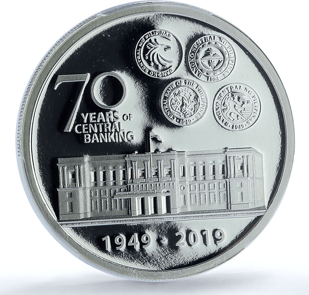 Philippines 500 piso Central Banking KM-311 Eagle Bird PL 69 PCGS ...