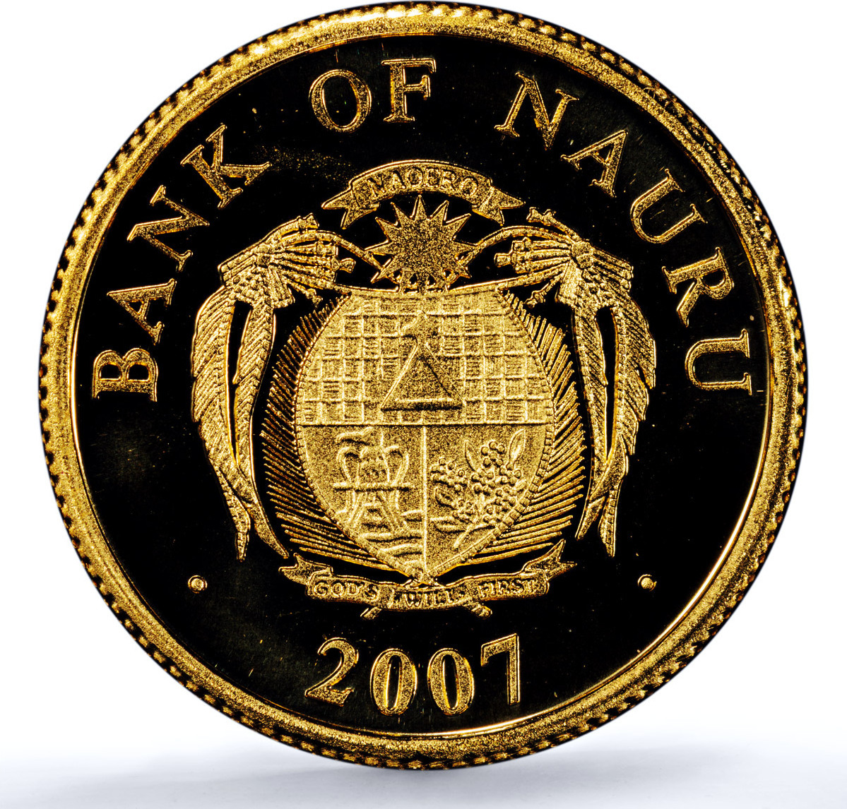 Nauru 10 dollars Micronesian Population KM-76 Woman PR 69 PCGS gold ...