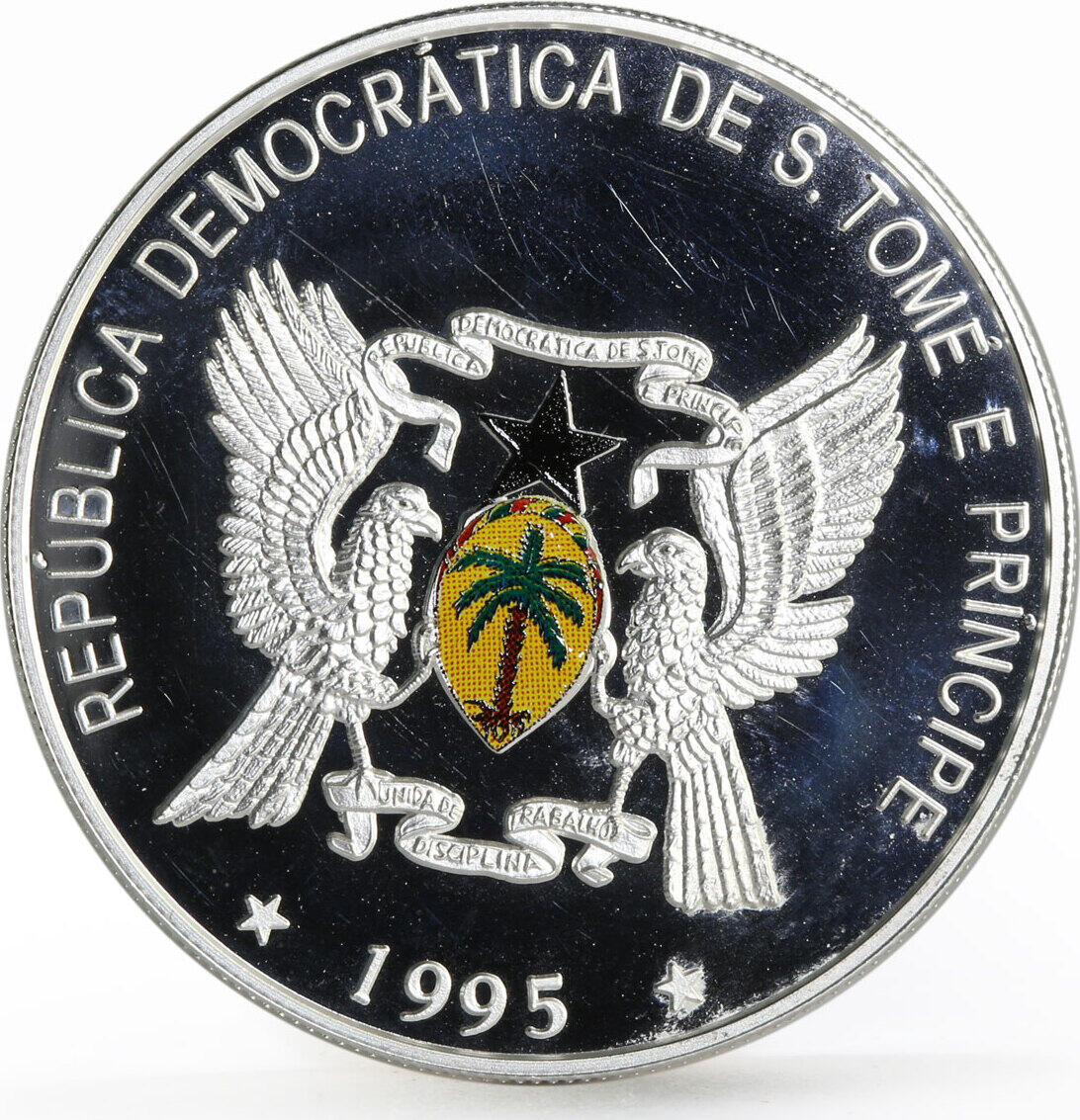 St.Thomas and Prince Islands Sao Tome and Principe 1000 dobras Flora ...