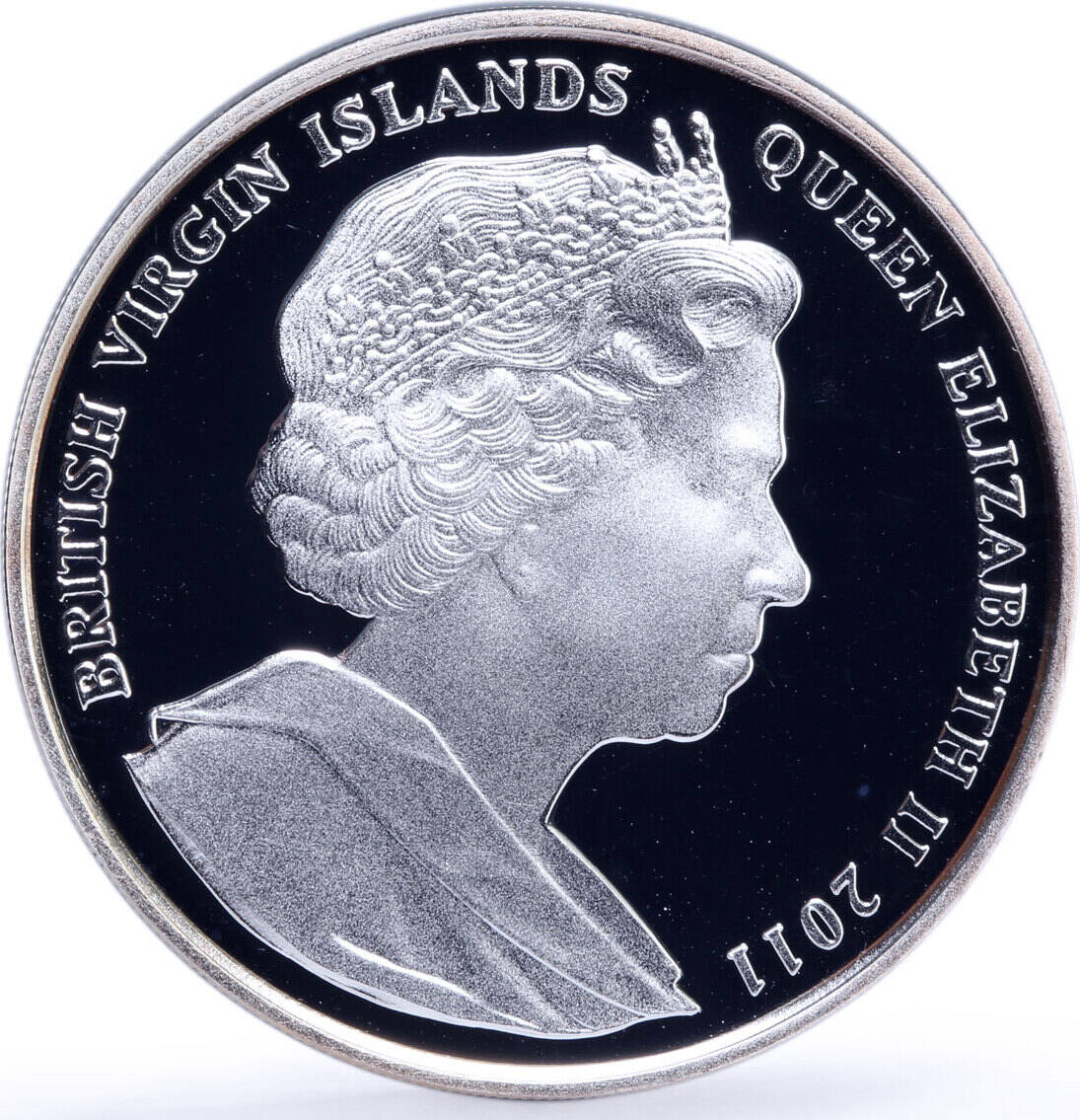 Virgin Islands (British) British Virgin Islands 10 dollars Vitus Bering ...