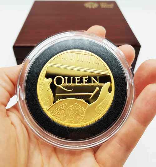 500£ Great Britain 2020 £500 Music Legends Queen 5 oz Gold Proof Coin ...