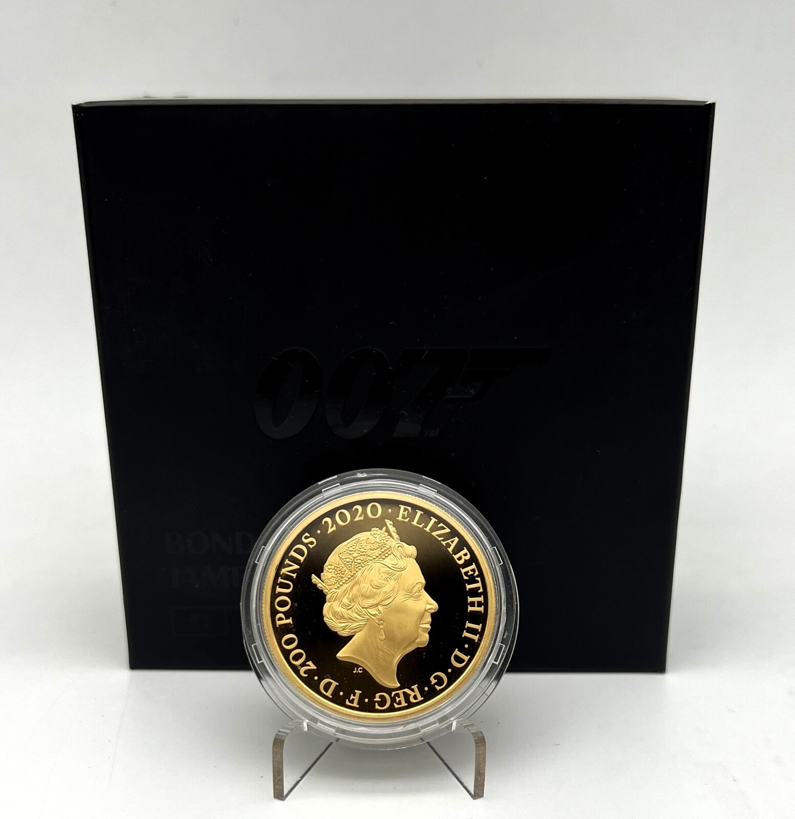 Great Britain 200£ 2020 Bond, James Bond 007 Aston Martin-DB5 2 oz Gold ...