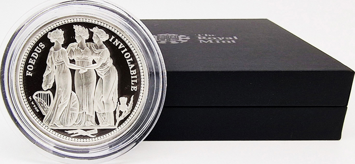 5£ Great Britain 2020 £5 Great Engravers Three Graces 2 oz Silver Proof ...