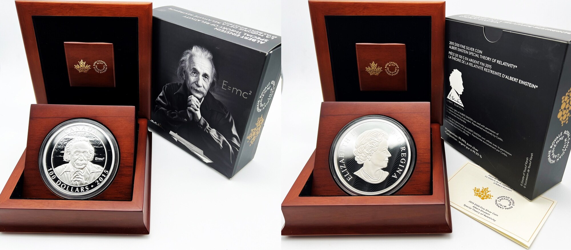 Canada 2015 100$ ALBERT EINSTEIN Anniversary Theory of Relativity ...