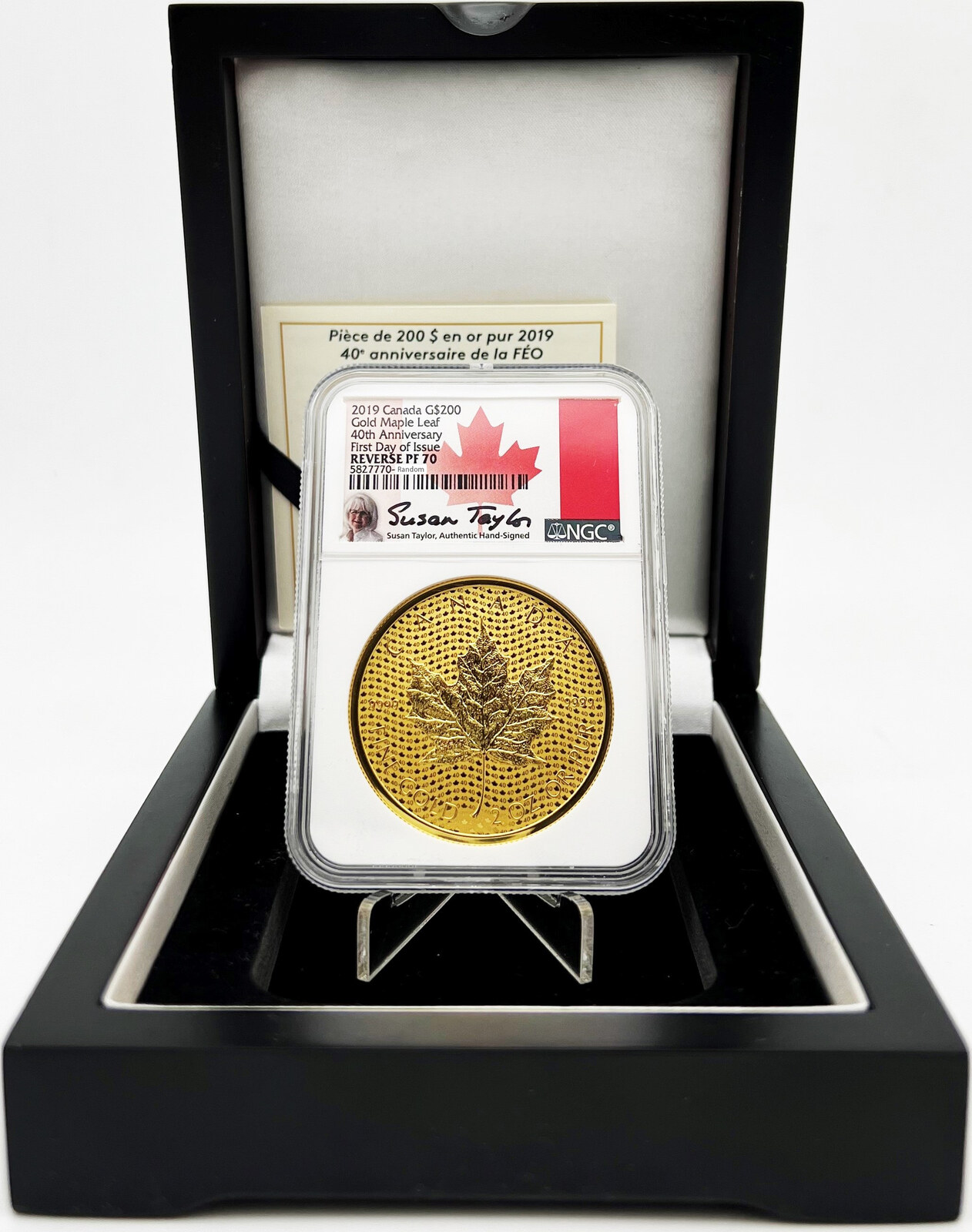 Canada 2019 200$ 40th Anniversary of the Gold Maple Leaf (GML) 2 oz ...