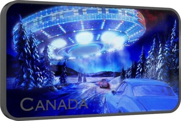 2022 20$ Canada’s Unexplained Phenomena The Yukon UFO 1 oz Silver Coin ...