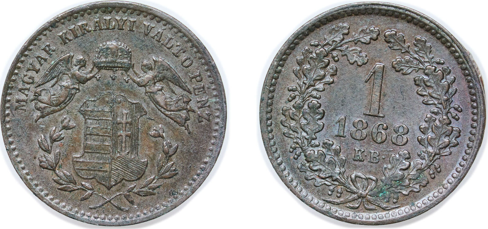 1868 KB Alba Iulia / Karl Hungary Austro-Hungarian Empire 1868 KB 1 ...