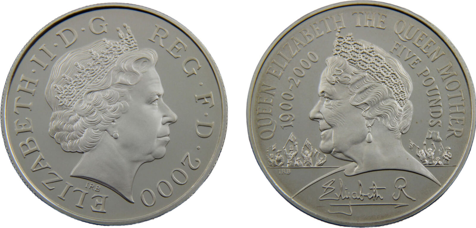 Great Britain 2000 (Mintage 31316) United Kingdom Elizabeth II 2000 5 ...