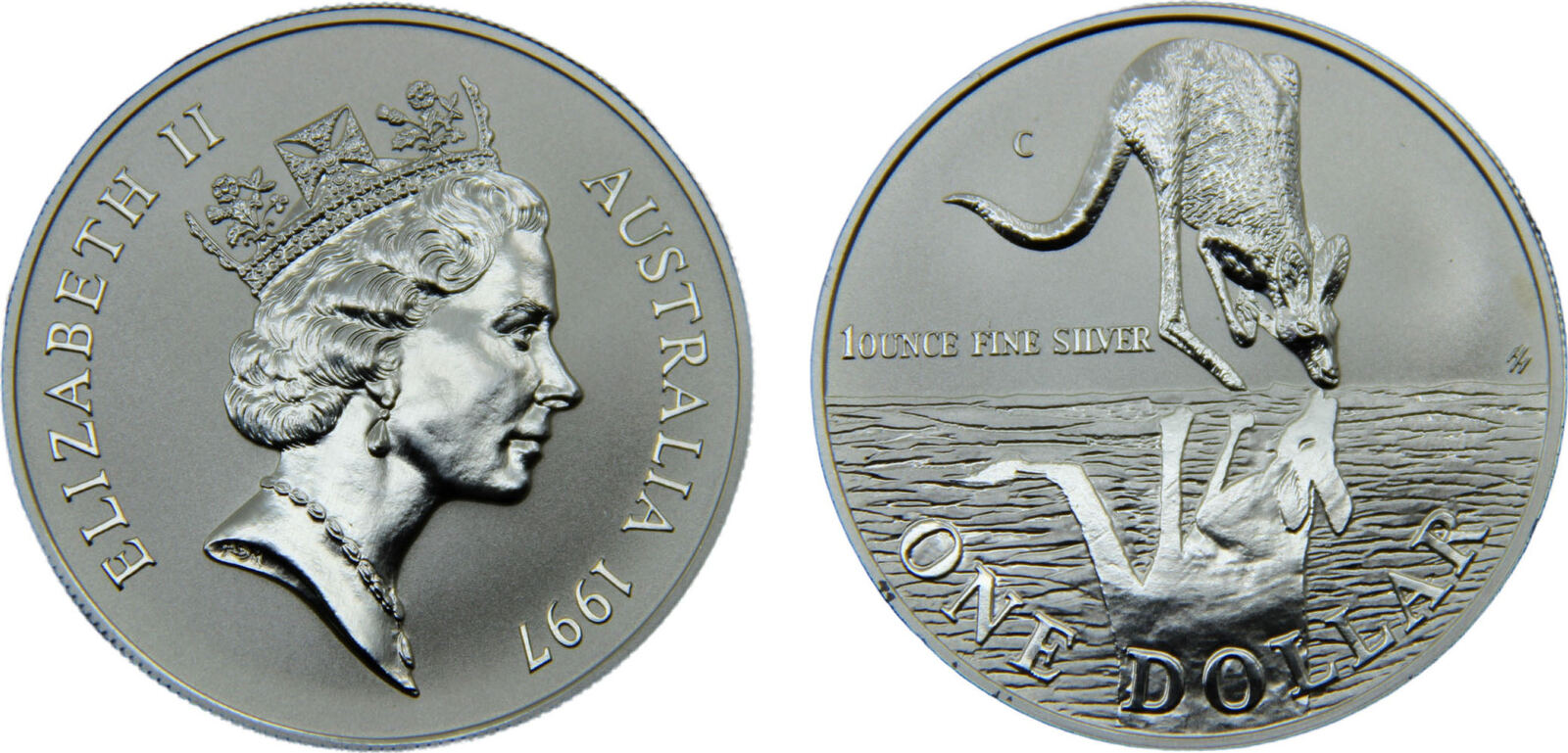 1997 C Royal Australian m Australia Commonwealth Elizabeth II 1997 C 1 ...