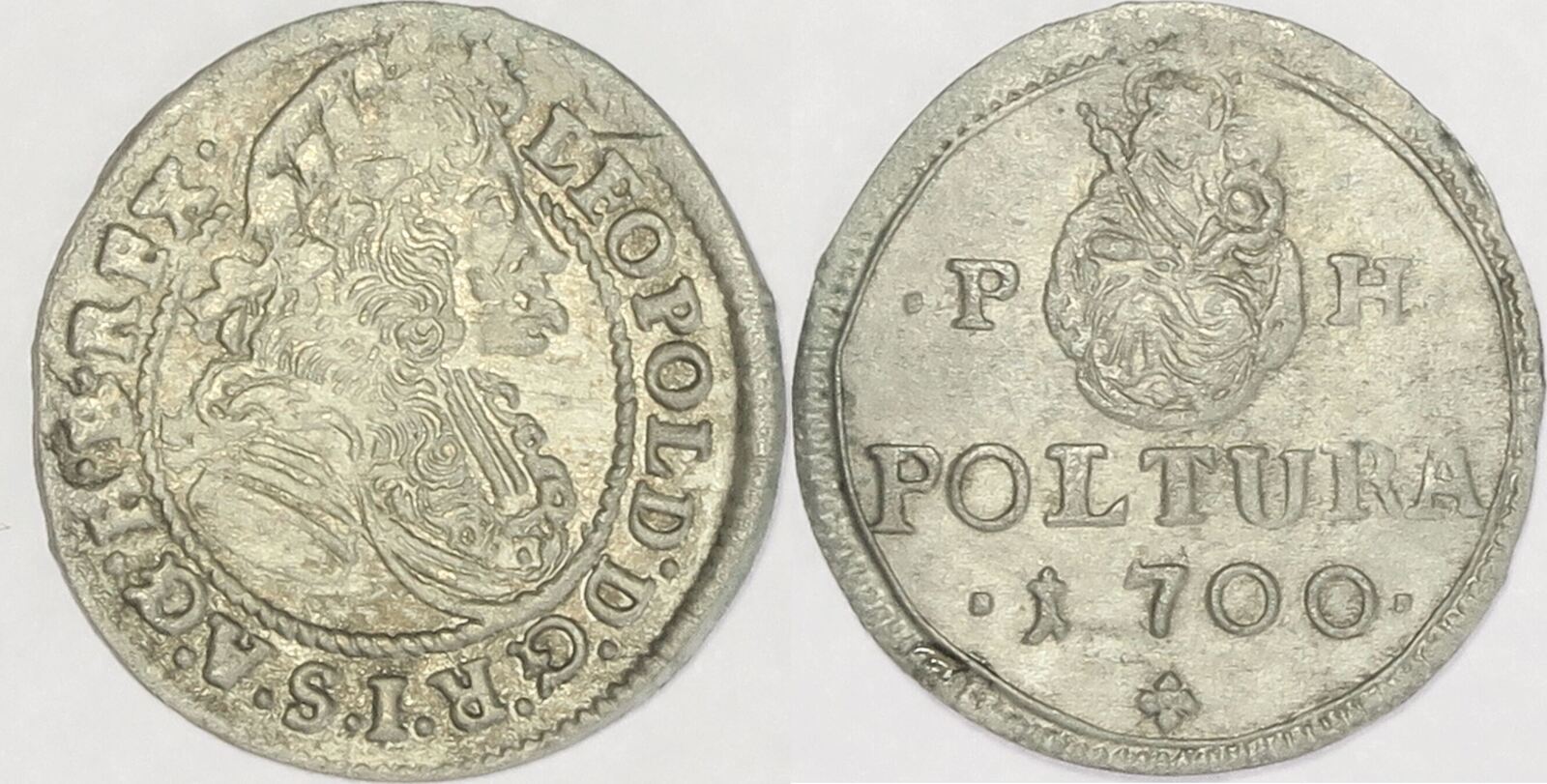 Hungary Poltura 1700 King Leopold I VF-gVF | MA-Shops