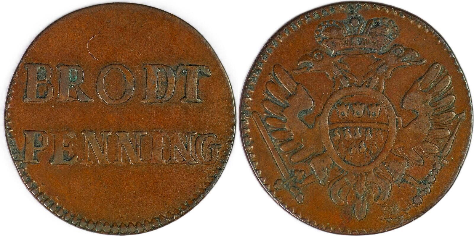 Germany / Köln Brodt Penning 18th century VF- | MA-Shops
