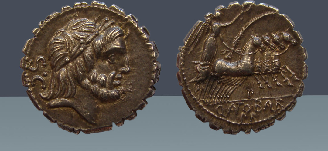 Roman Republic Antonius Balbus, Denarius. 83-32 BC. XF+ - FDC | MA-Shops