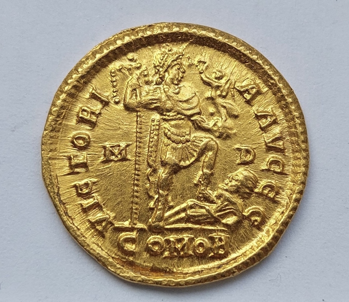 Arcadius AV Solidus, (AD 383-408). **Milan Mint ** FDC | MA-Shops