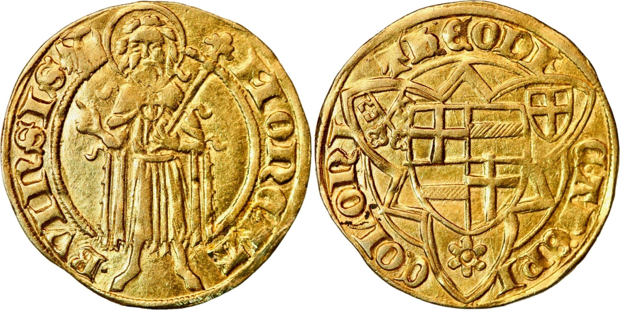 goldgulden 1414-1463 Germany (gold!) | MA-Shops