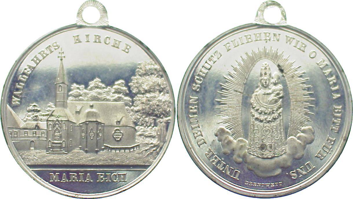 Wallfahrt (deutschsprachiger Raum), immer Bronze, Zinn-Medaille (bei ...