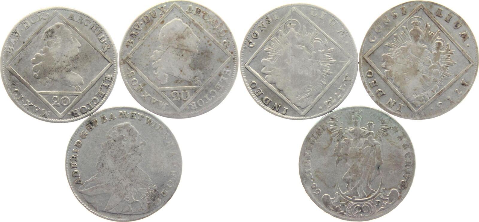 Bayern LOT: 20 Konv.-Kreuzer 1772 Maximilian III. Joseph 1745-1777 ...