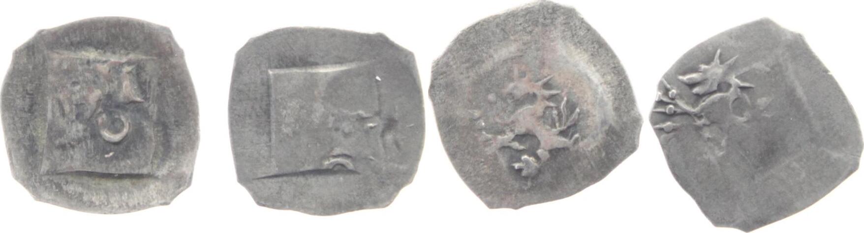 Bayern-Ingolstadt Pfennig Stephan III. und sein Sohn Ludwig VII. 1402 ...