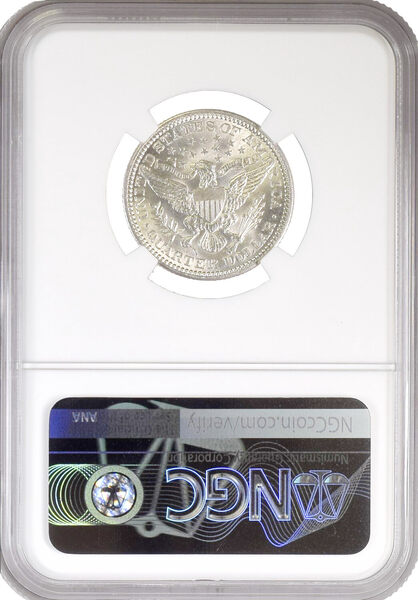quarter dollar USA 1911, NGC MS63, Barber Quarter | MA-Shops