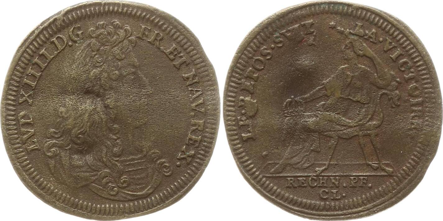 Nürnberg, Stadt Rechenpfennig o.J. Messing, von Cornelius Lauffer, 1658 ...