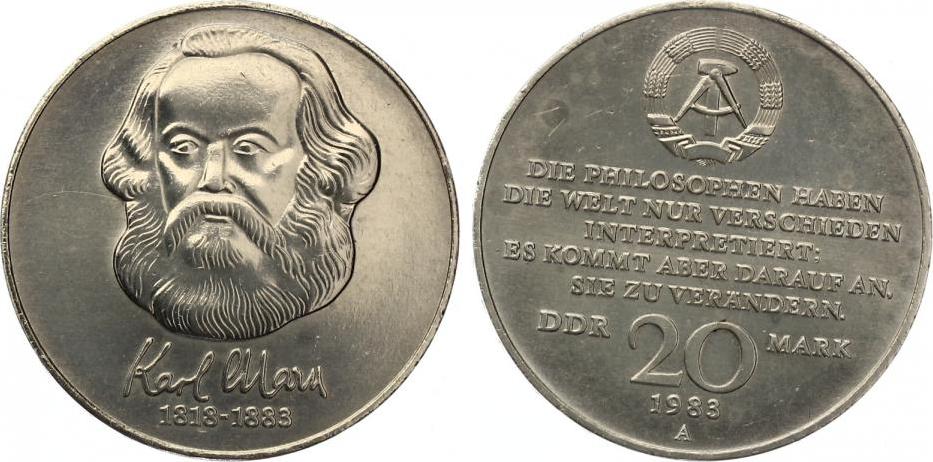 1983 20 Mark Karl Marx vz | MA-Shops
