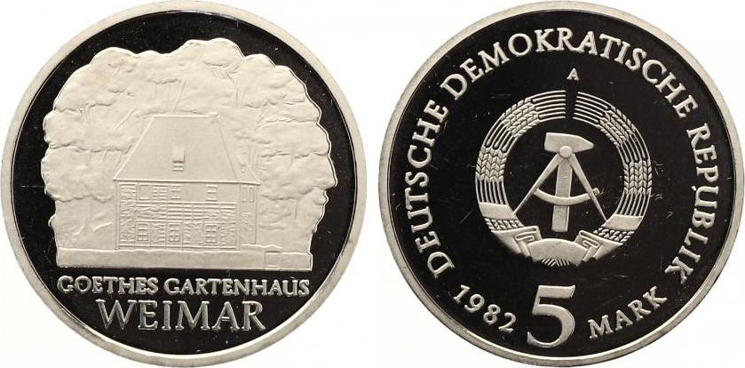 1982 5 Mark Goethe Gartenhaus pp | MA-Shops