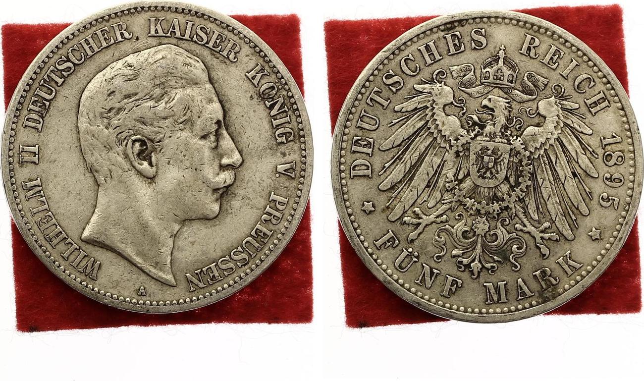 1895 5 Mark Preussen ss | MA-Shops