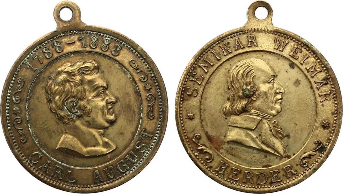 Orden Messing Carl August -Seminar Weimar Herder Sachsen Weimar ...