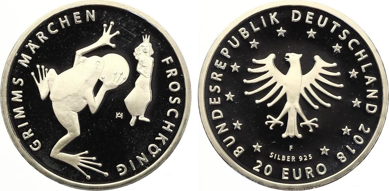 20 Euro BRD 2018 Froschkönig pp | MA-Shops