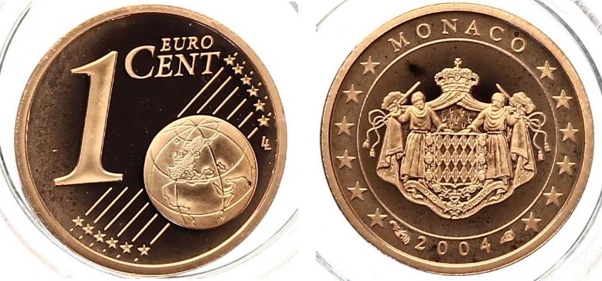 Monaco 1 Cent 2004 pp | MA-Shops