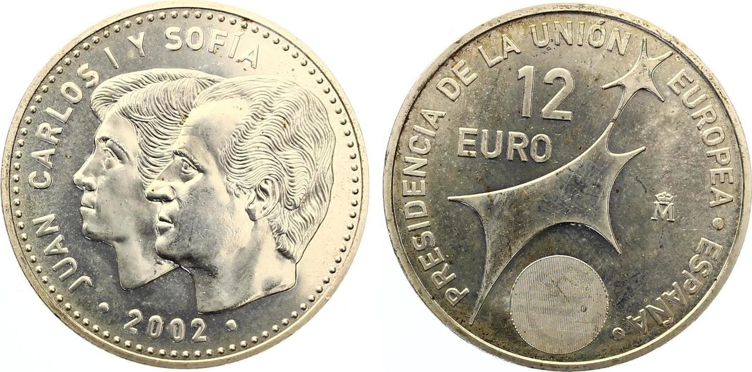 2002 12 euro Spanien Bankfrisch | MA-Shops