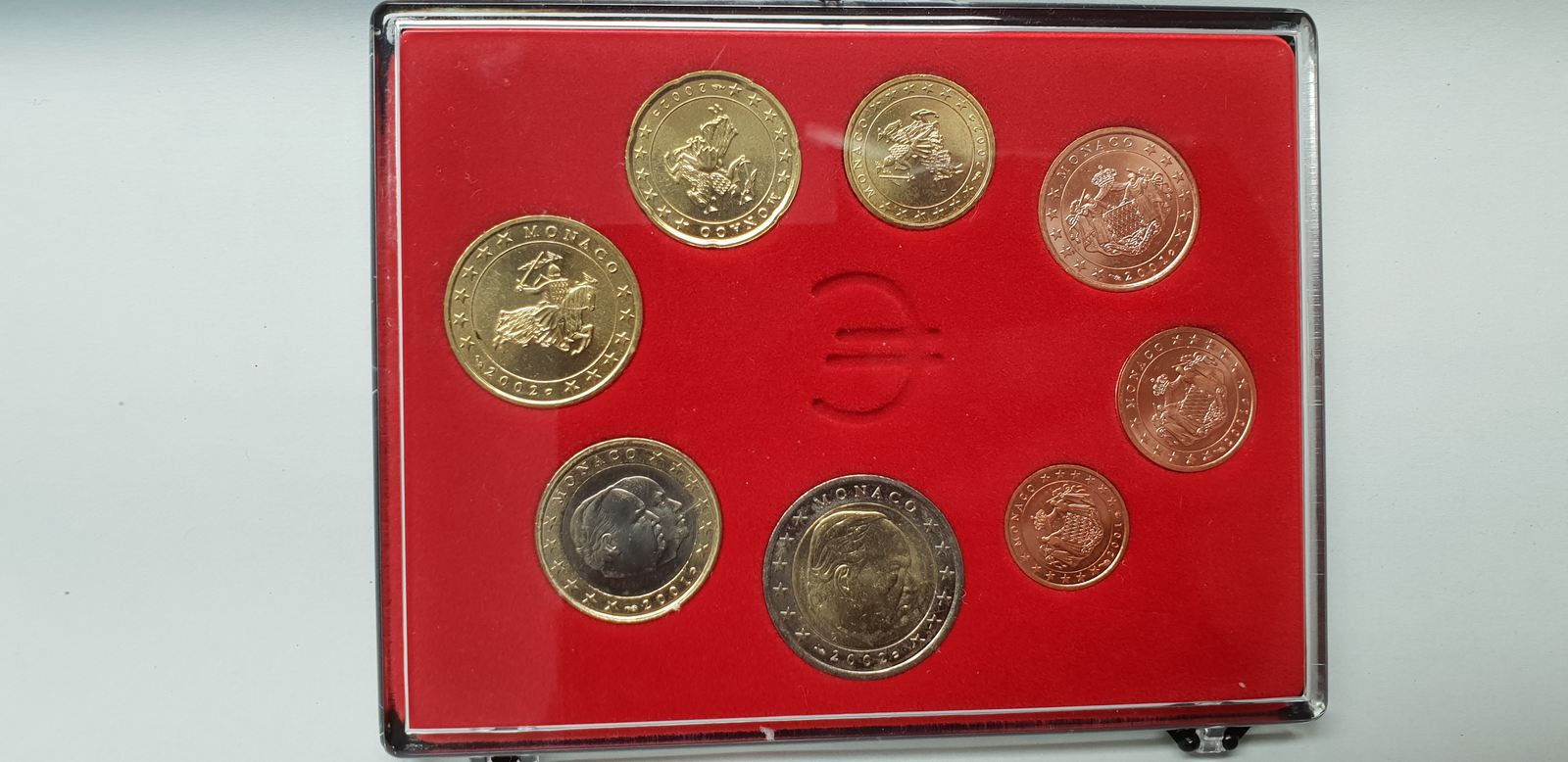 2001/2002/2003 KMS MONACO 2001/2002 1 2 5 Cent 2001 Bankfrisch siehe Foto Jahrgänge | MA-Shops