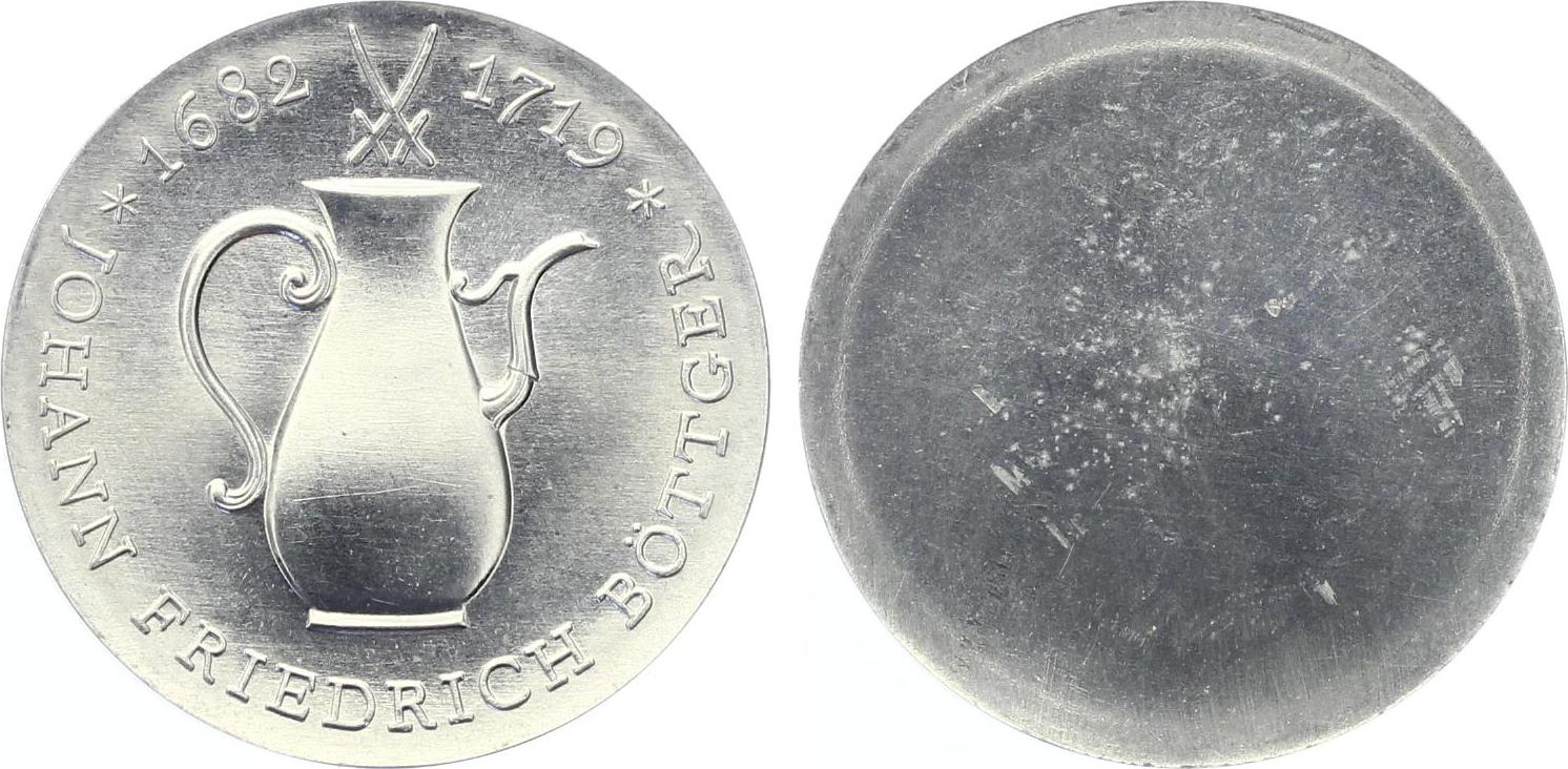 1969 10 Mark Böttger Alu Abschlag Bankfrisch | MA-Shops