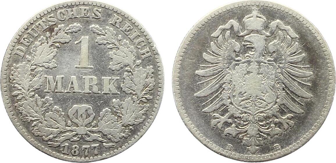 1877 B 1 Mark s-ss | MA-Shops
