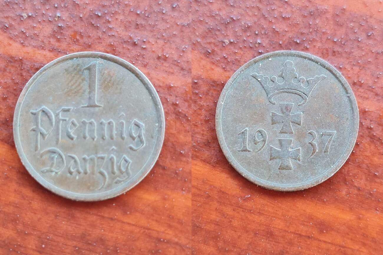 1937 1 Pfennig Danzig ss | MA-Shops