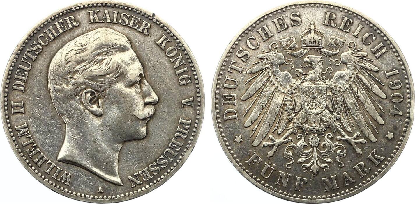 1904 5 Mark Preussen 1903 ss | MA-Shops