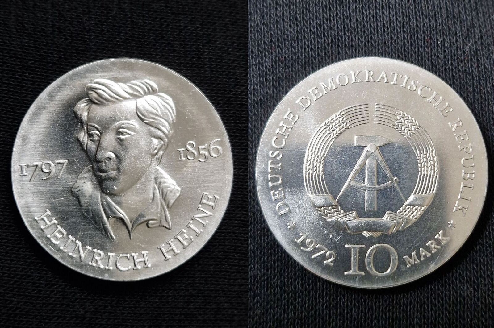 1972 10 Mark Heine nahezu stempelglanz | MA-Shops