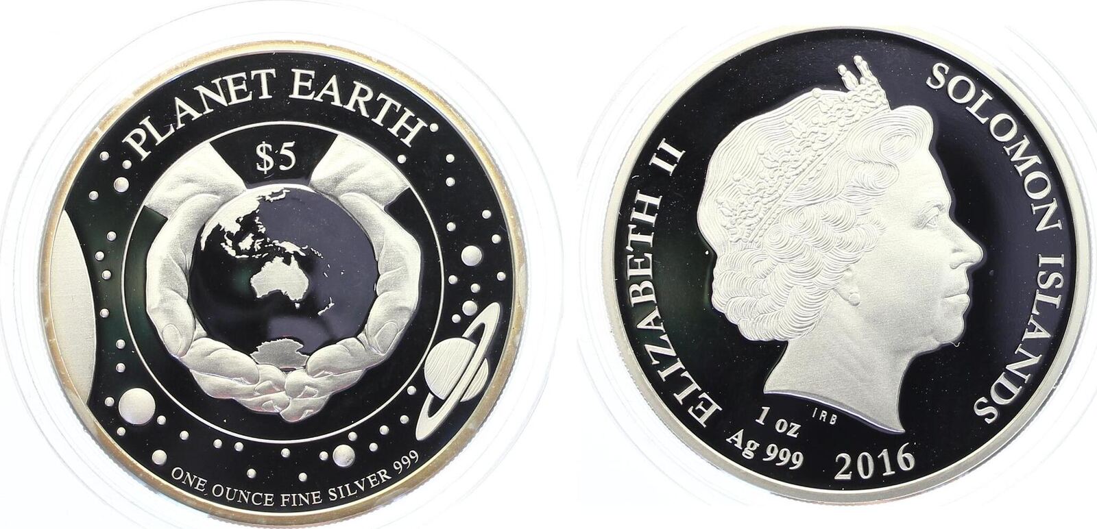 5 Dollar Solomon 2016 Planet Earth pp | MA-Shops