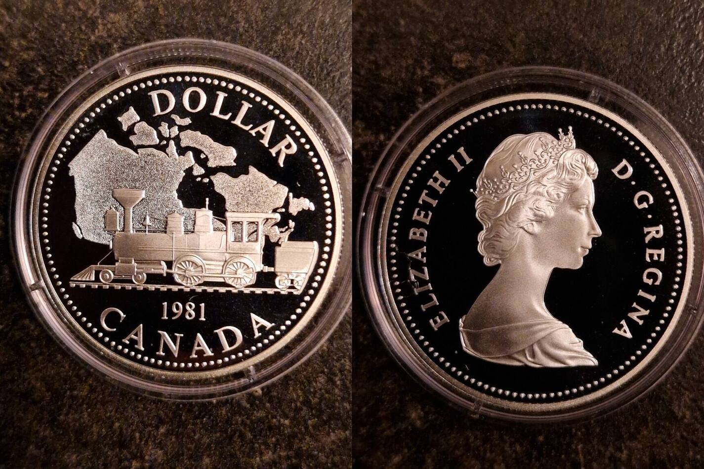 1 Dollar Kanada 1981 Eisenbahn pp | MA-Shops