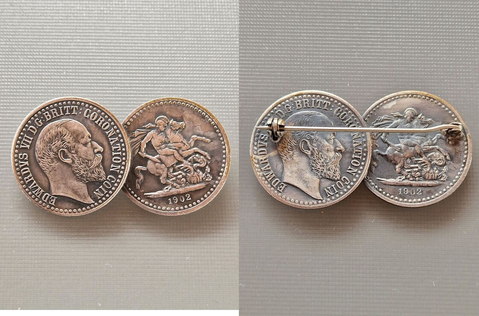 Großbritannien 1902 Coronation Coin - König Edward VII. JETON ...