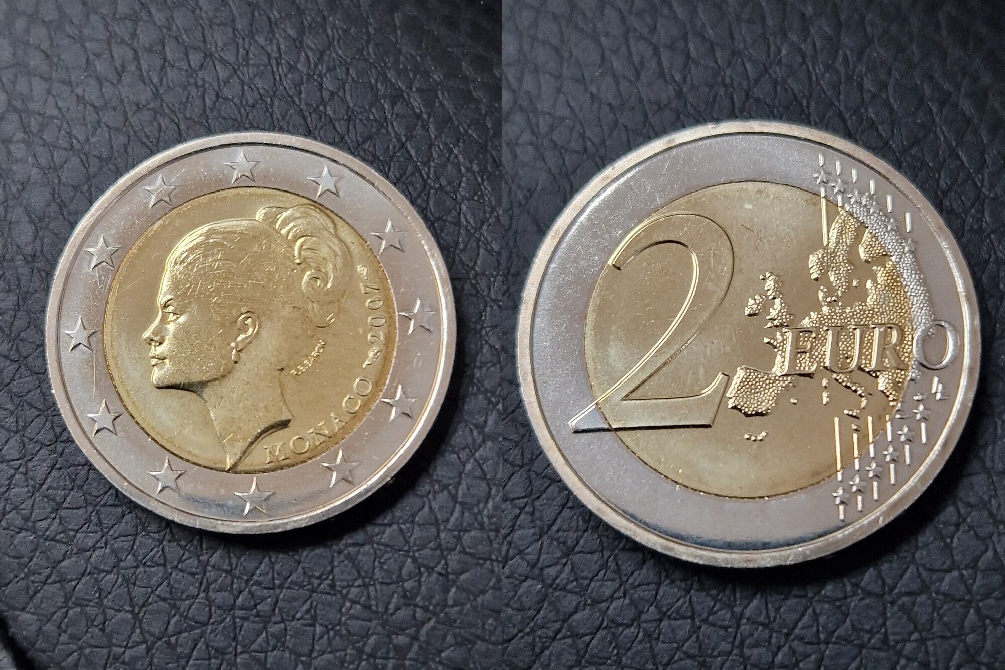 2007 2 Euro Monaco Grace Kelly bankfrisch | MA-Shops