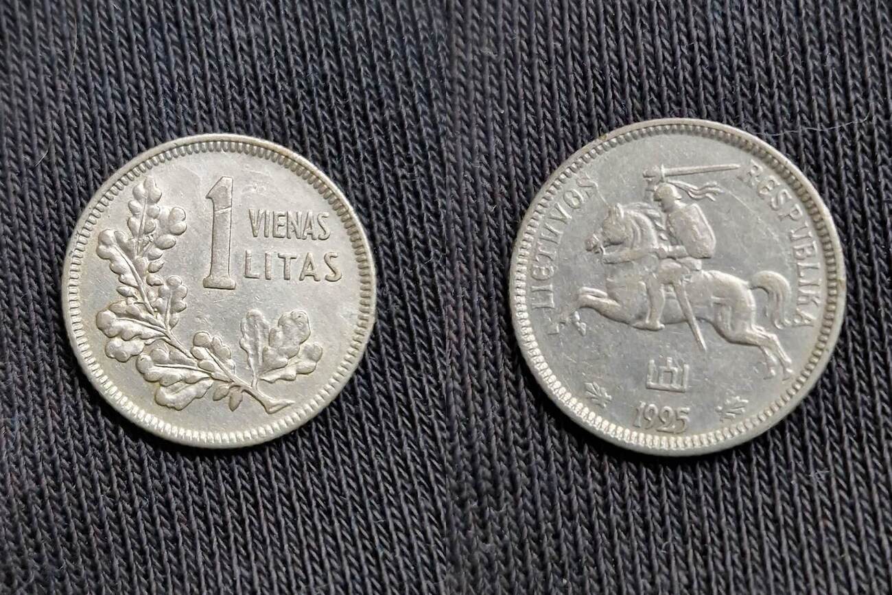 Litauen 1 Litas 1925 Ss-vz | MA-Shops