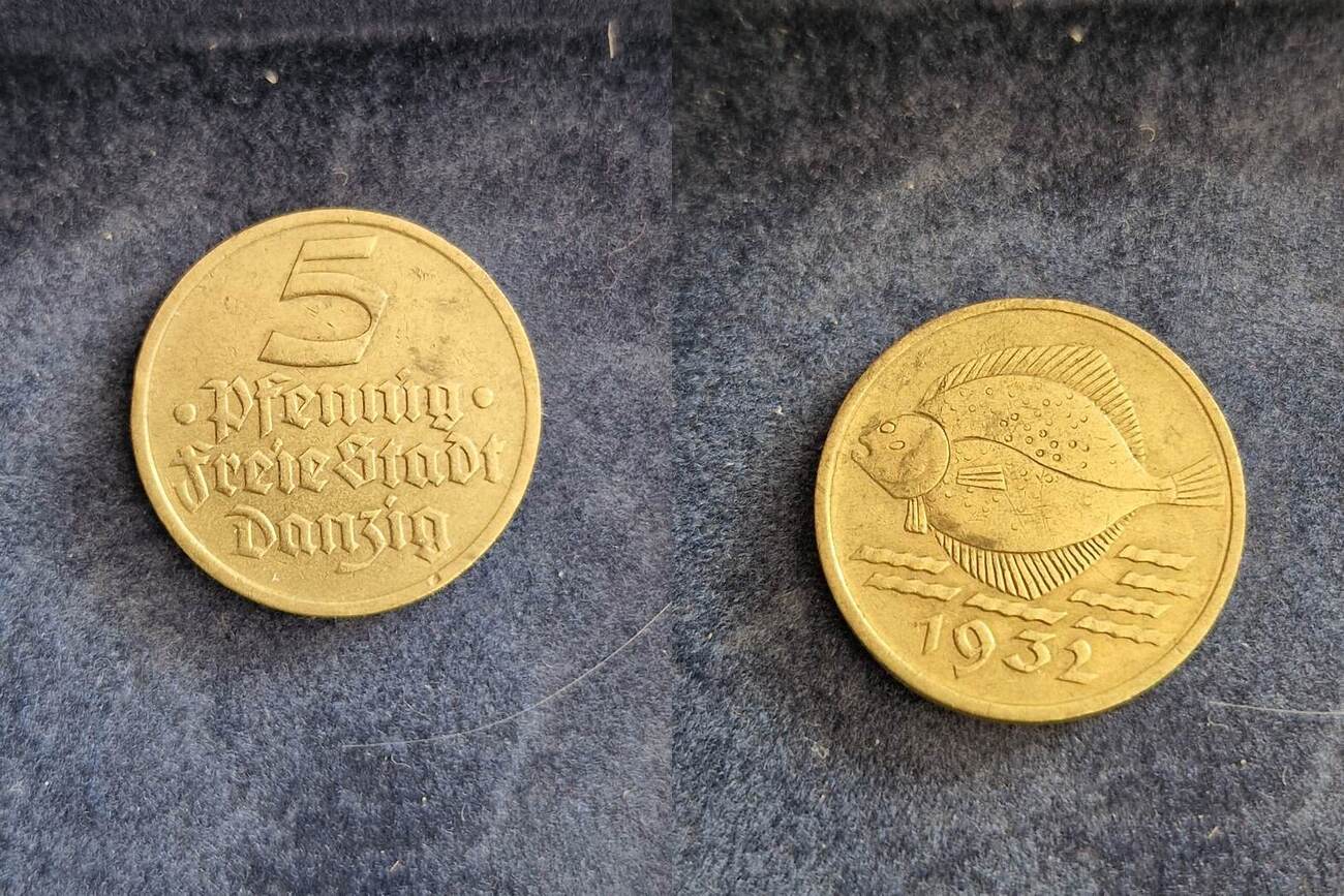 1932 5 Pfennig Danzig ss-vz | MA-Shops