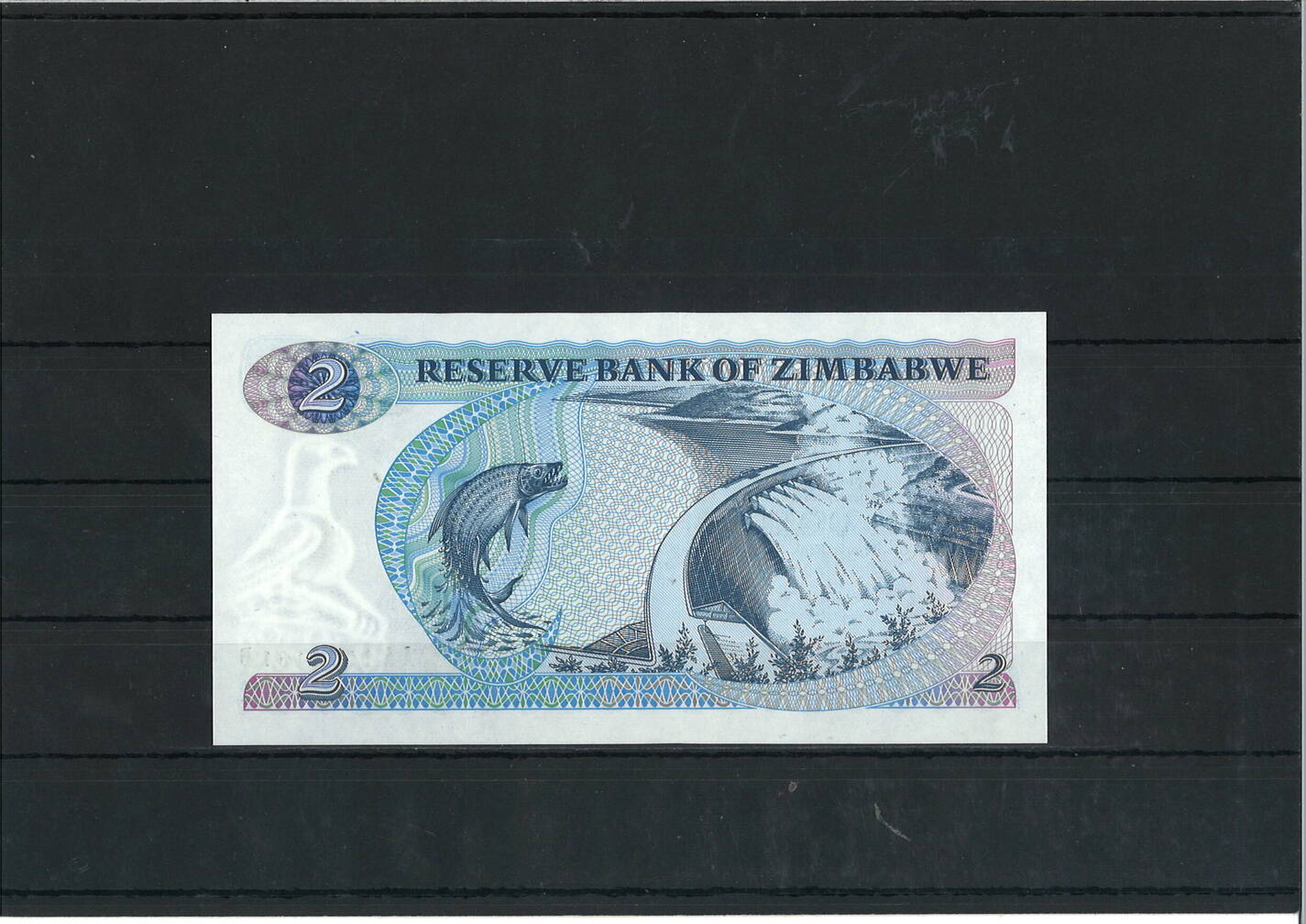Zimbabwe 2 Dollar 1980 Banknote / Geldschein unc | MA-Shops