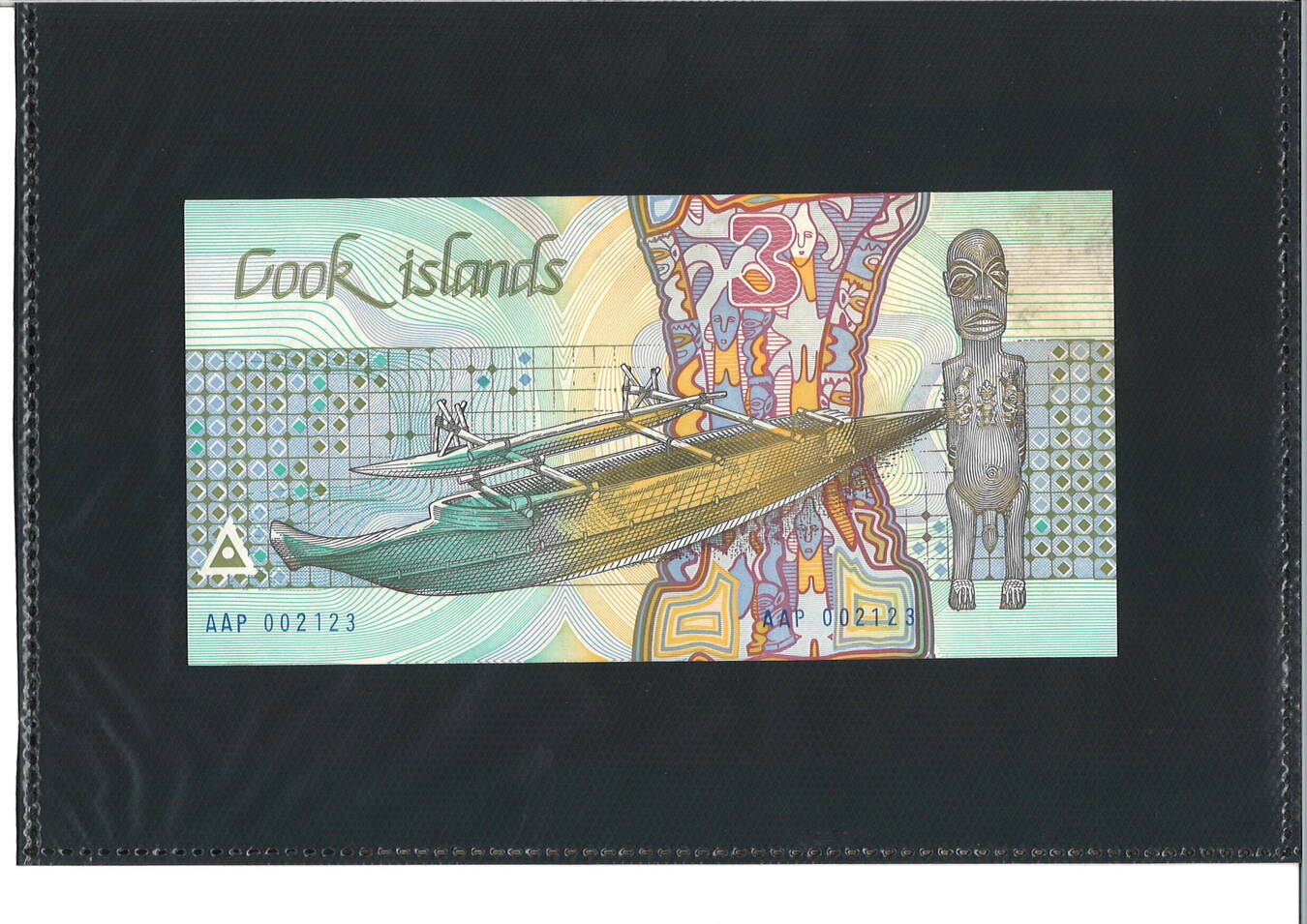 Cook Islands 3 Dollar 1987 I-II | MA-Shops