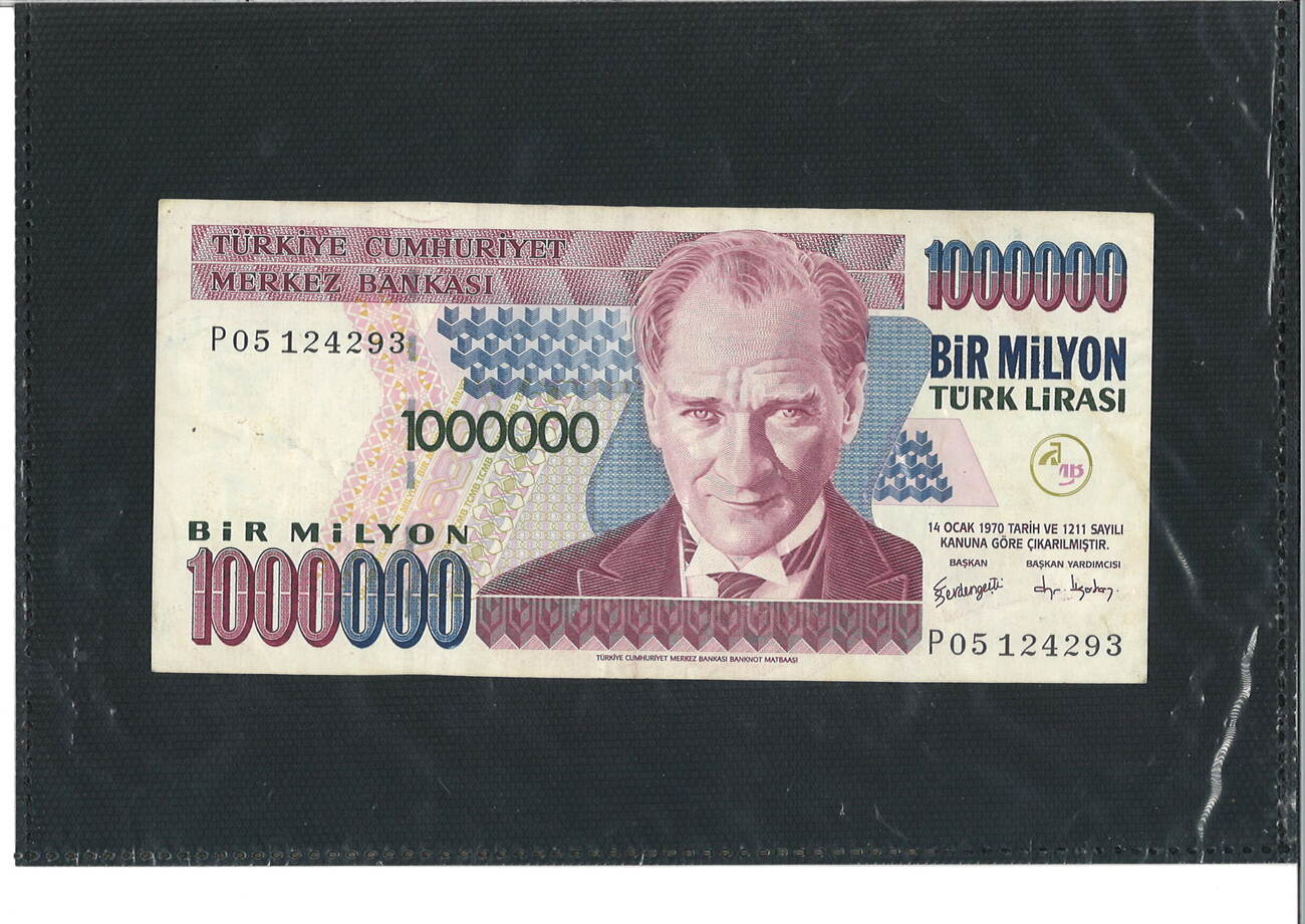 Türkei 1000000 Lira 1945 Serie P II-III | MA-Shops