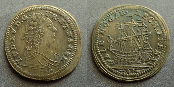 Jeton de Nuremberg, Nurnberg Jeton LOUIS XV de Nuremberg, Nurnberg ...